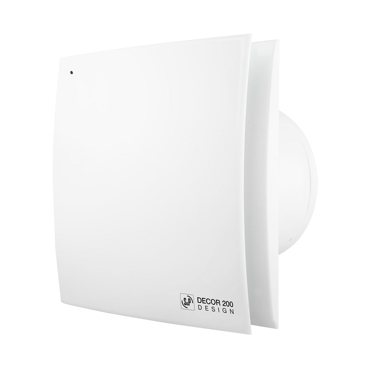 Extractor S&P DECOR 200 DESIGN (165m³/h Ø125 20W vid-par.) Hogar ...