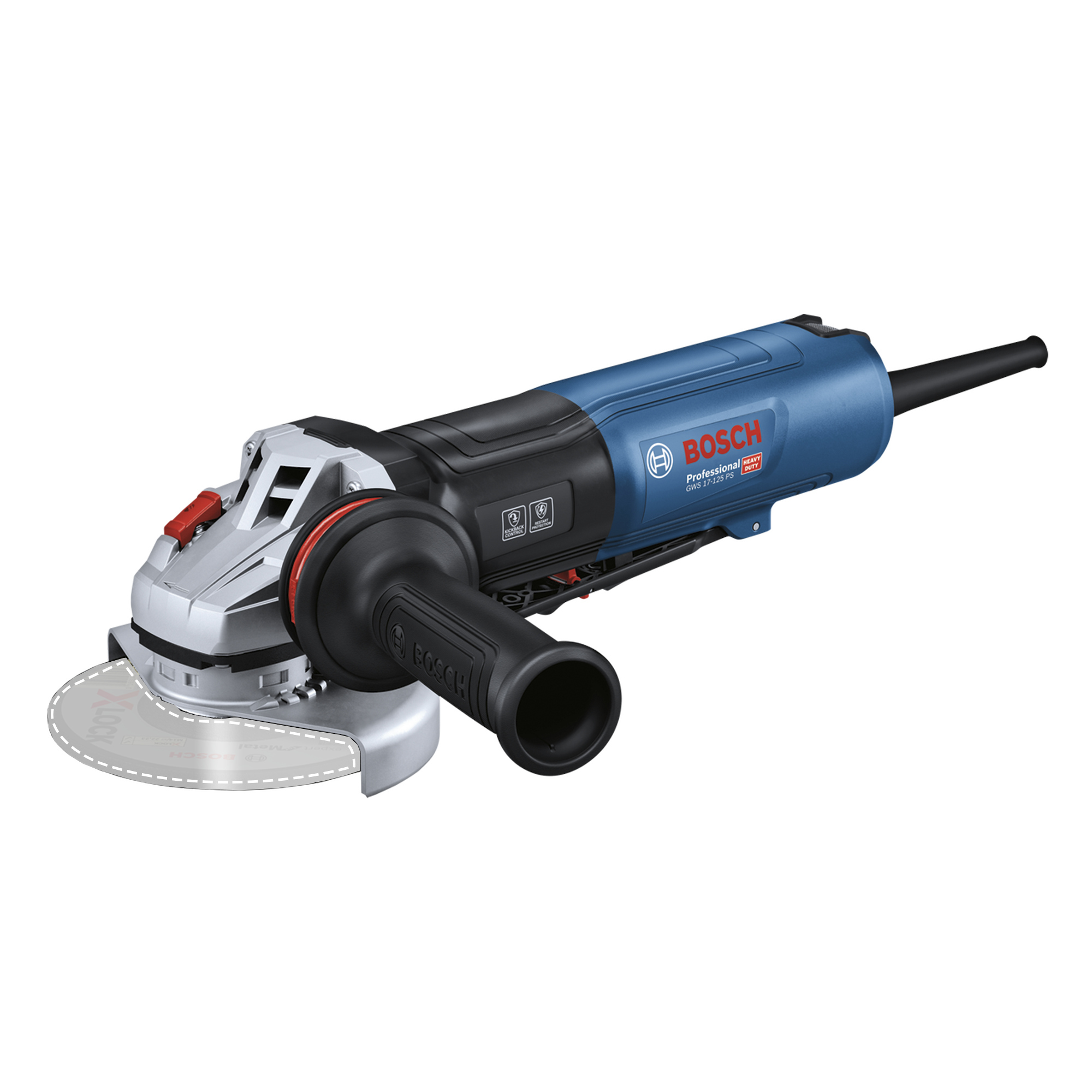 Amoladora Bosch GWS 17-125 PS 125mm 1700W Herramientas Eléctricas ...